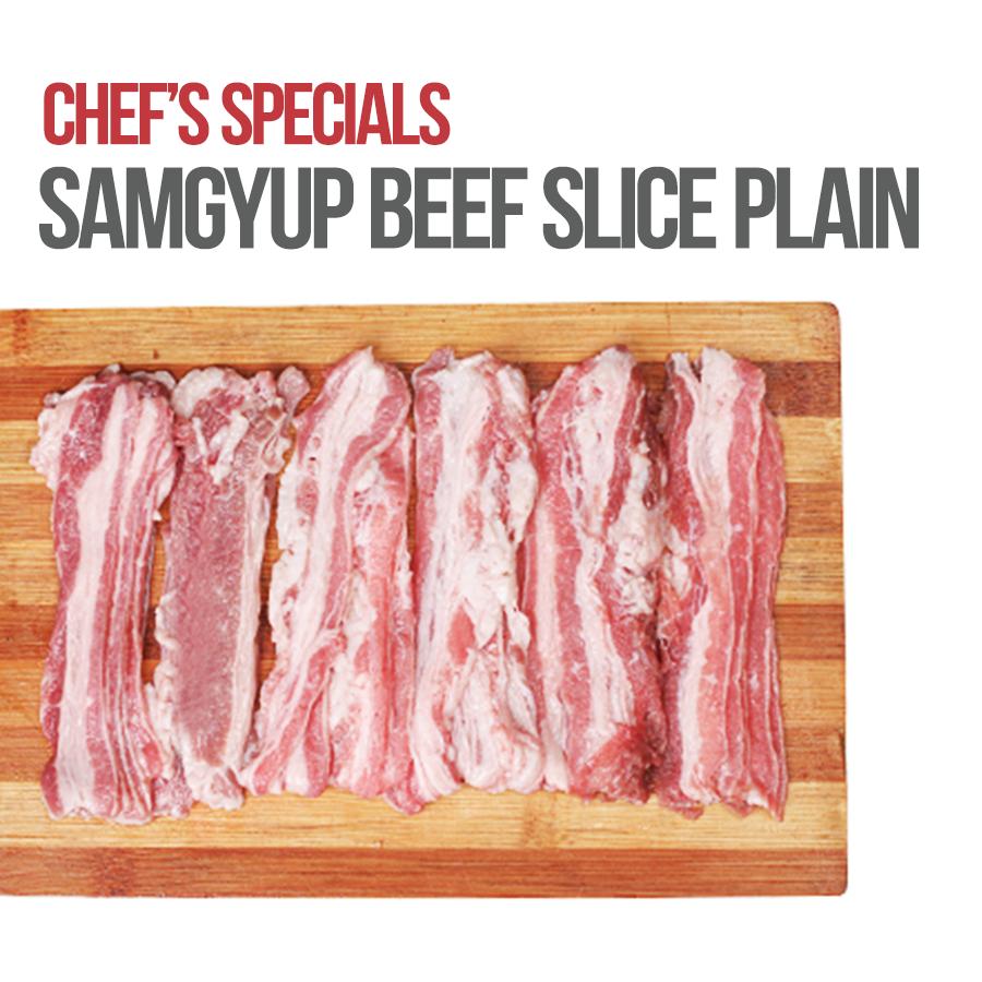 Chef's Special Beef Samgyup Slice Plain 500 g | NegosyoNow
