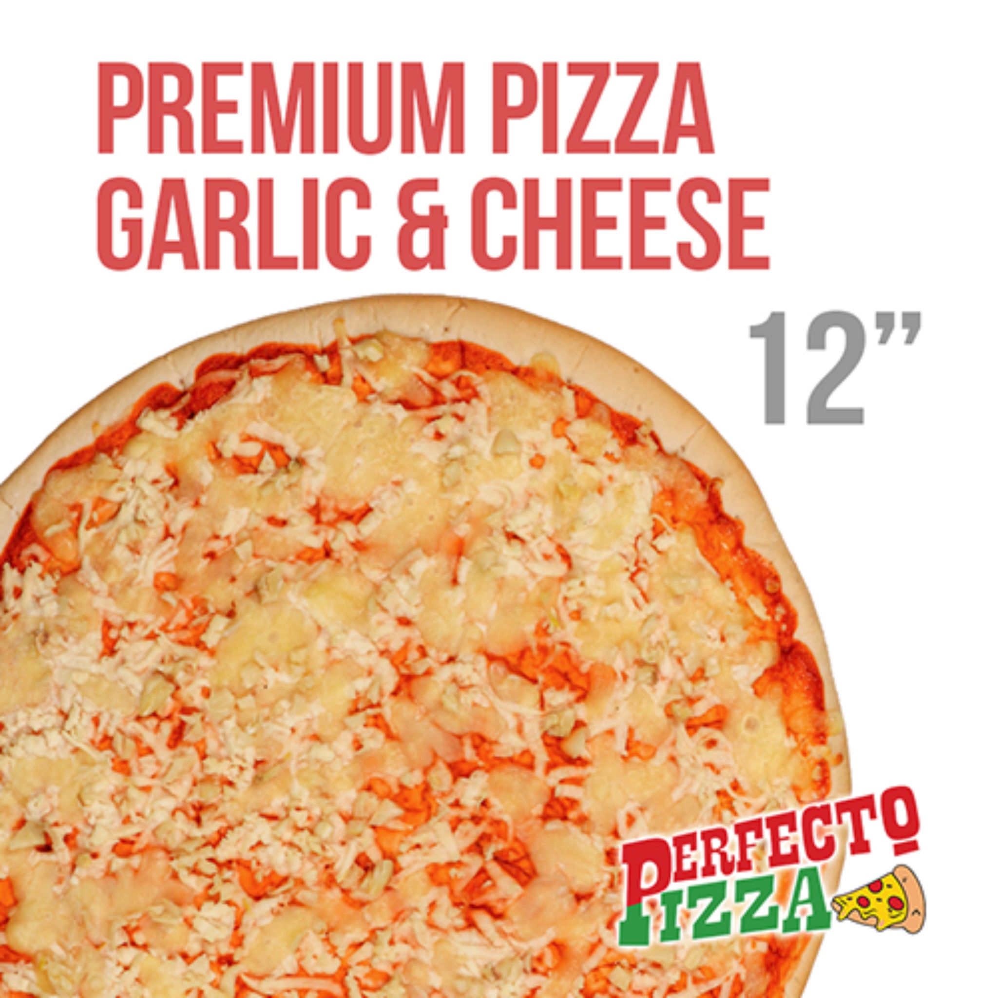 Perfecto Pizza Garlic & Cheese w/ Box 1 PC | NegosyoNow