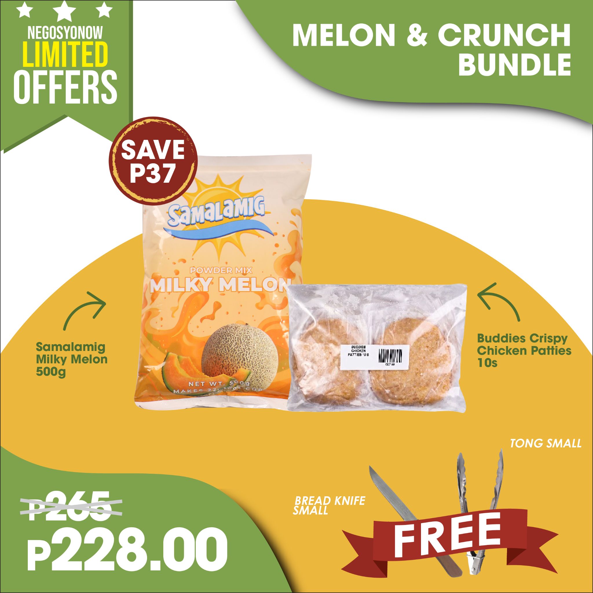 Melon and Crunch Bundle | NegosyoNow