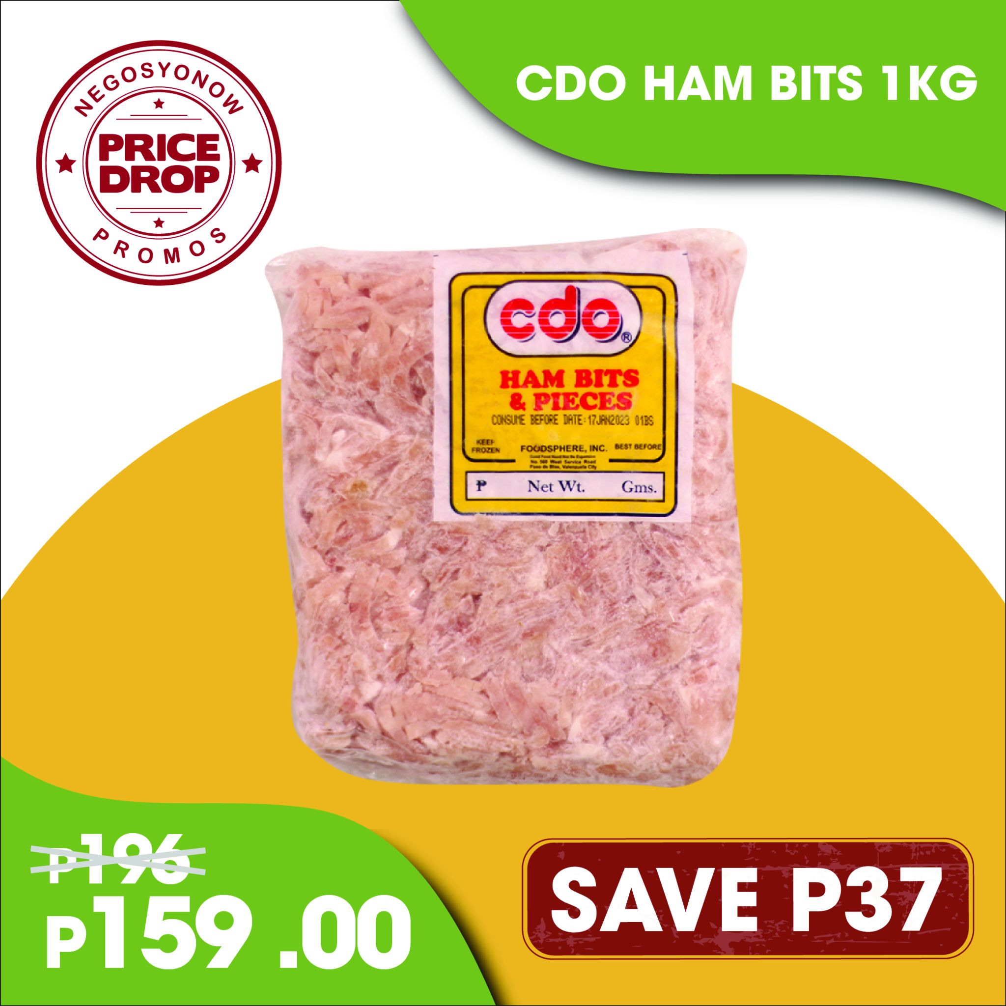 CDO Ham bits 1Kilo | NegosyoNow