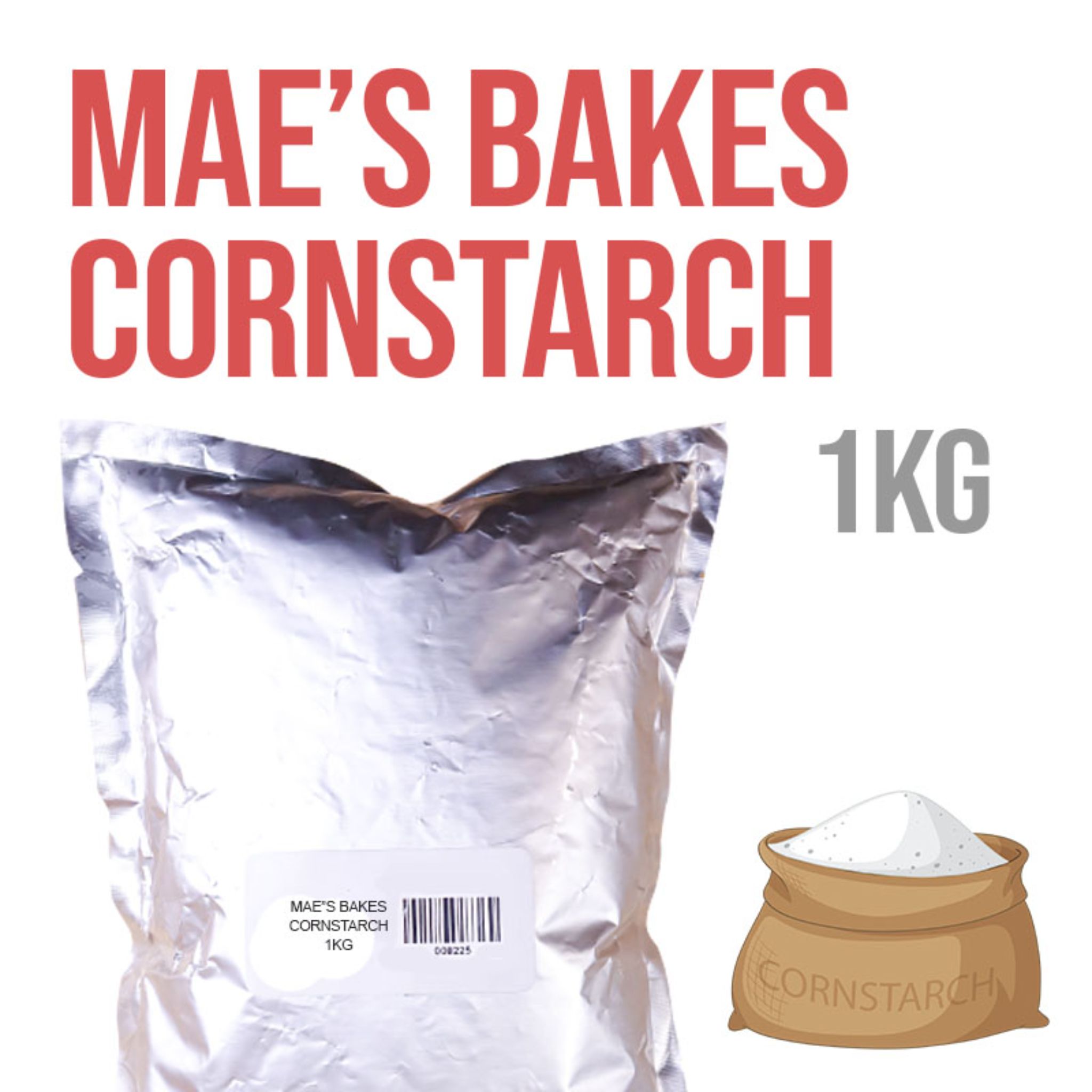 Mae's Bakes Cornstarch 1 kg | NegosyoNow