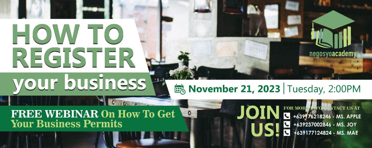 Free Webinar on Business Registration | NegosyoNow